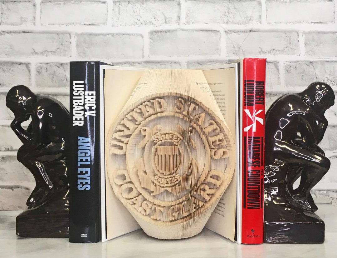 DIY Art Pattern | US Coast Guard Pattern | DIY Book Sculpture | Free ...