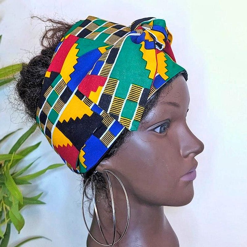 African Head Tie - Etsy