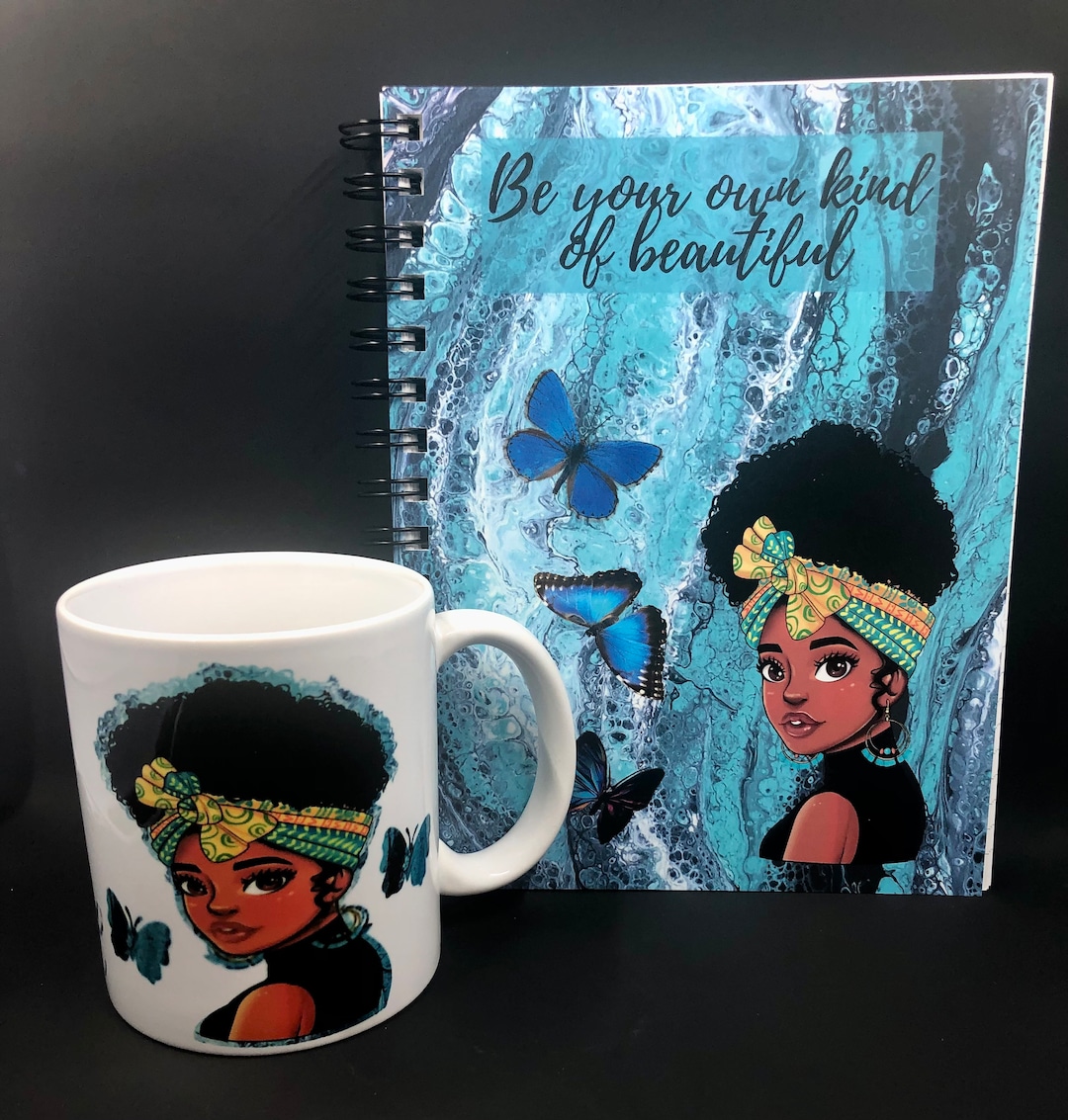 Journal Book and Cup Set - Etsy