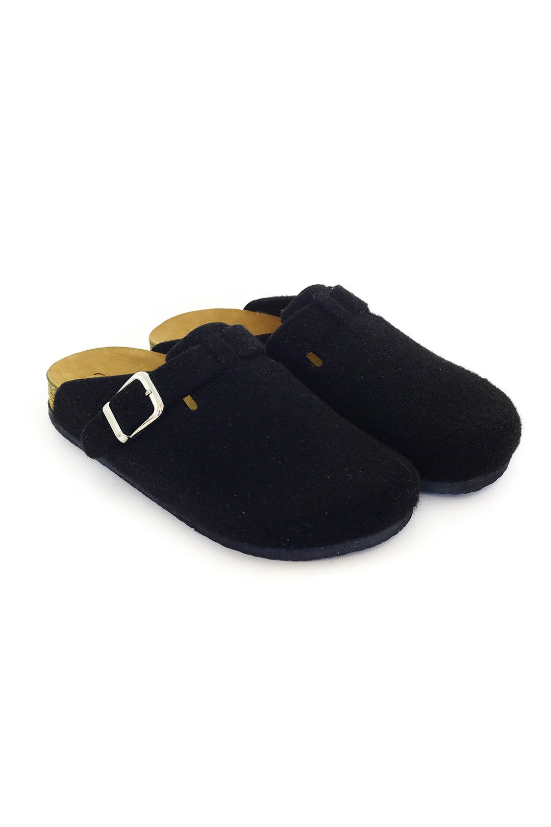 Felt Women's Black Clogs & Comfy Clogs - Etsy