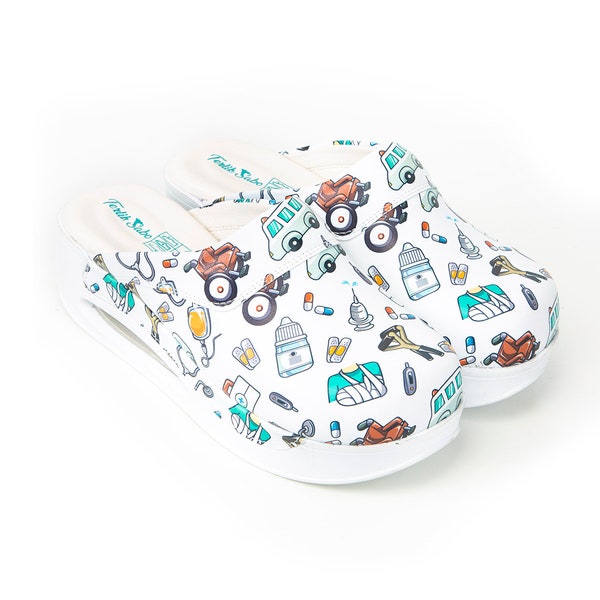 Hand Painted Clogs - Etsy