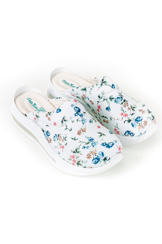 Floral Patterned Superair Clogs & Nursing Clogs | Etsy