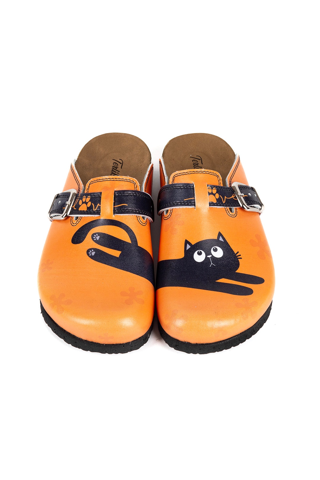 Orange Cat Patterned Women's Clogs & Comfy Clogs - Etsy