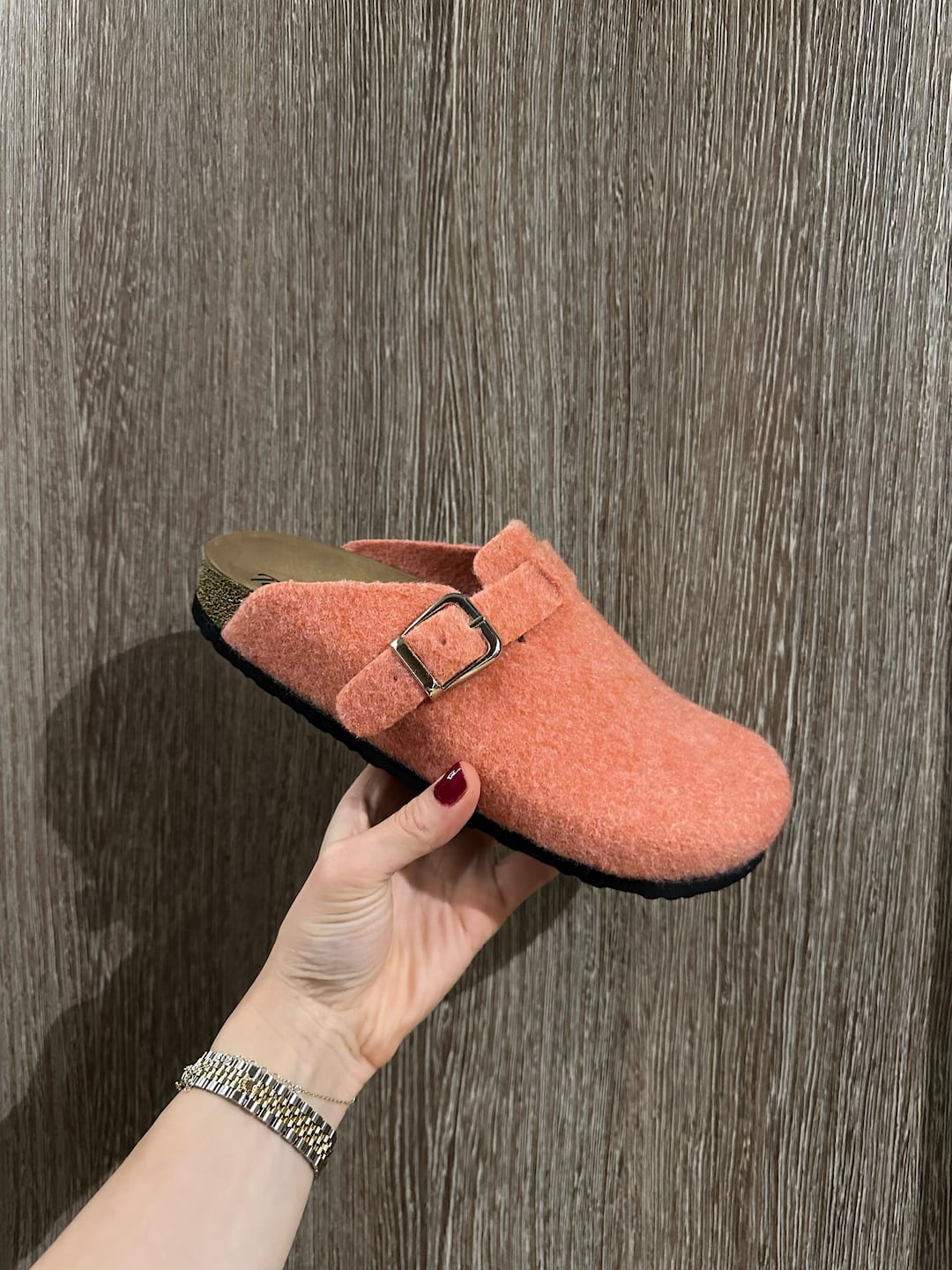 Handmade Pink Orange Colored Women's Comfy Clogs - Etsy