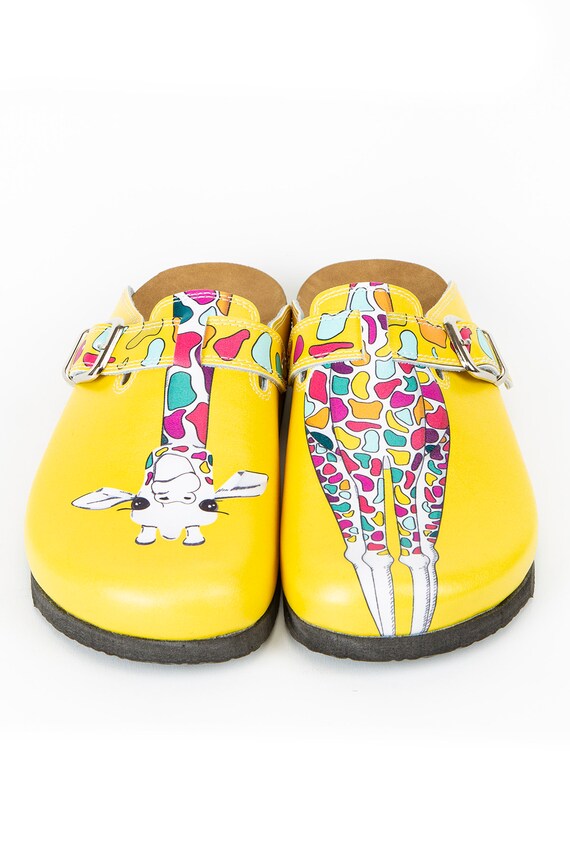 Giraffe Women's Clogs & Comfy Clogs | Etsy
