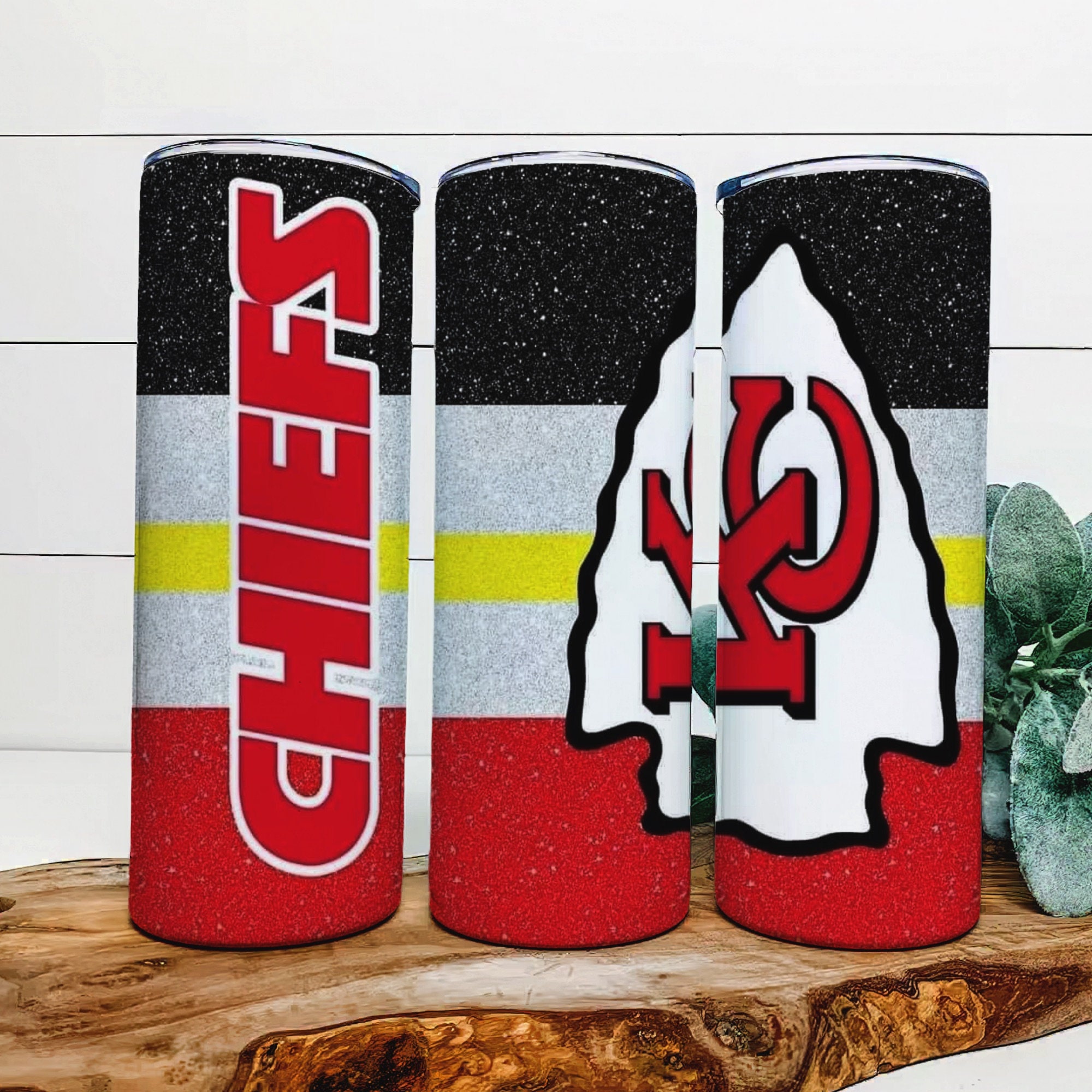 Kansas City Chiefs Tumbler - Etsy