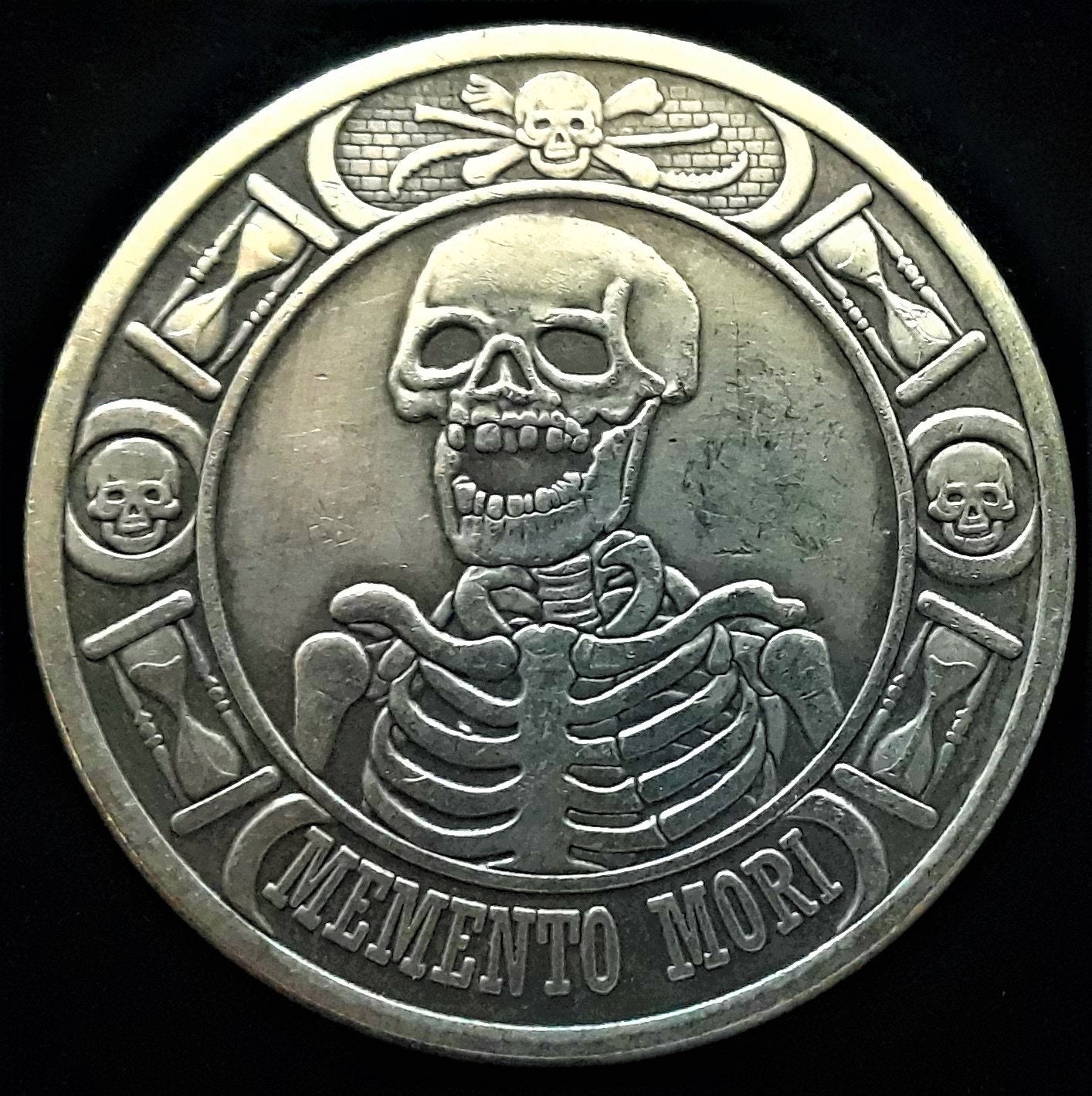 HOBO Coin/ Fantasy Art/ Collectable Hobo Dollar/challenge Coin Laughing ...