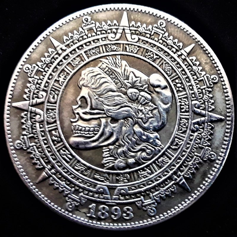 Morgan Skeleton Coin - Etsy