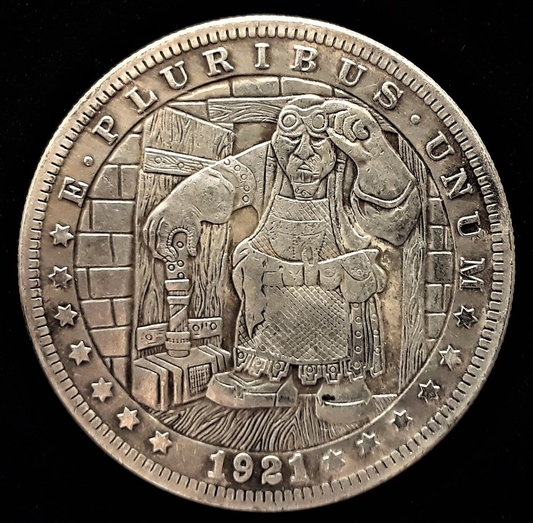 HOBO Coin/fantasy Art/ Collectable Hobo Dollar/challenge Coin * Brute ...