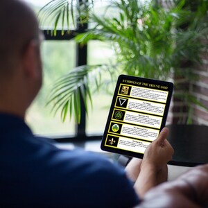 Printable Bible Study Aid With Illustrations / “symbols of the Triune ...