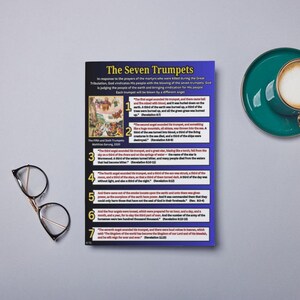 Seven Trumpets Chart – Revelation Bible Study Diagram (digital Download ...