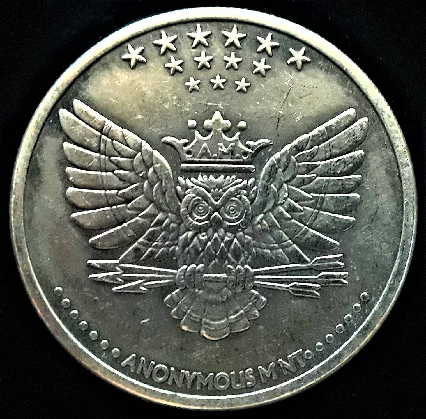 HOBO Coin/ Fantasy Art/ Collectable Hobo Dollar/challenge Coin Laughing ...