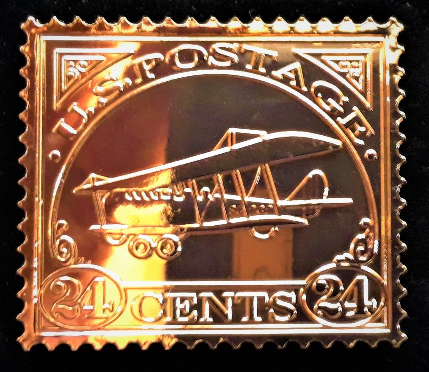 1 Oz 999 Fine Copper Ingots (5) * Jenny Biplane Postage Stamp - Etsy