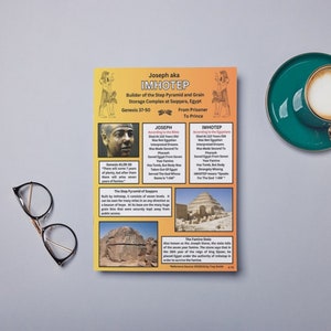 Joseph & Imhotep Bible Study Chart – Christian History (digital ...