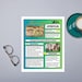A Summary of Joshua – Bible Study Printable Chart – Old Testament ...