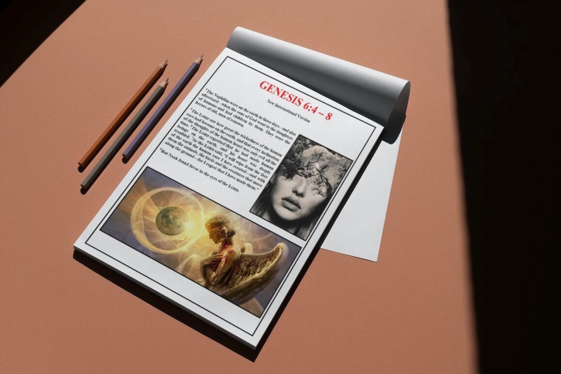 Printable Bible Study Aid, Illustrated: Genesis 6/4-8, the Nephilim ...