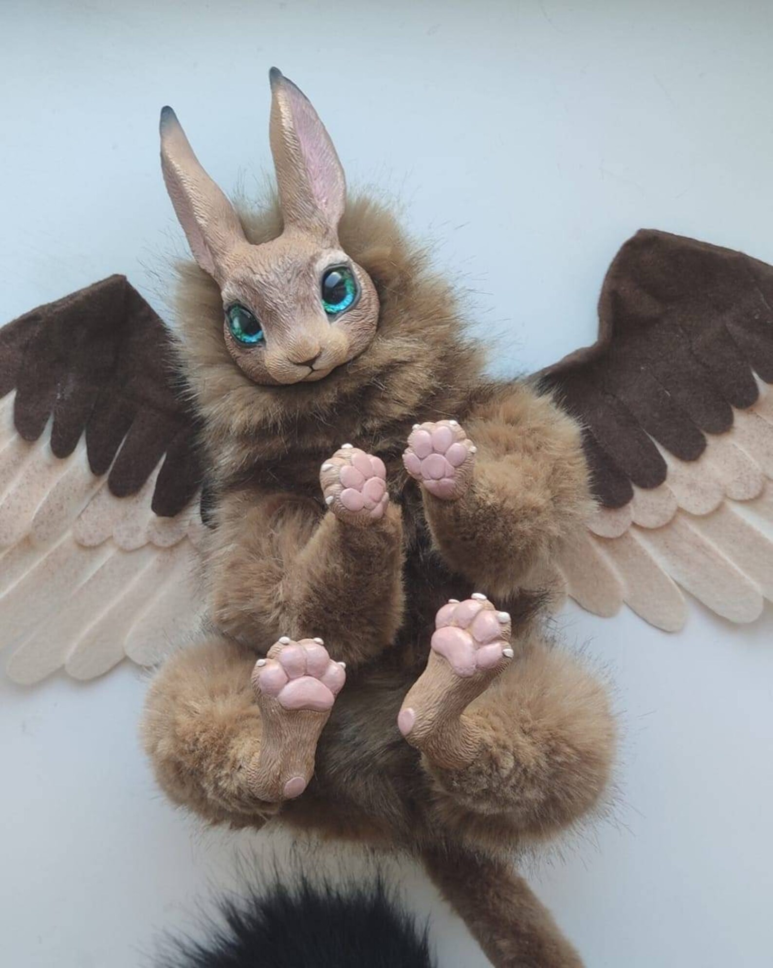 Mercurian hare poseable art toy | Etsy