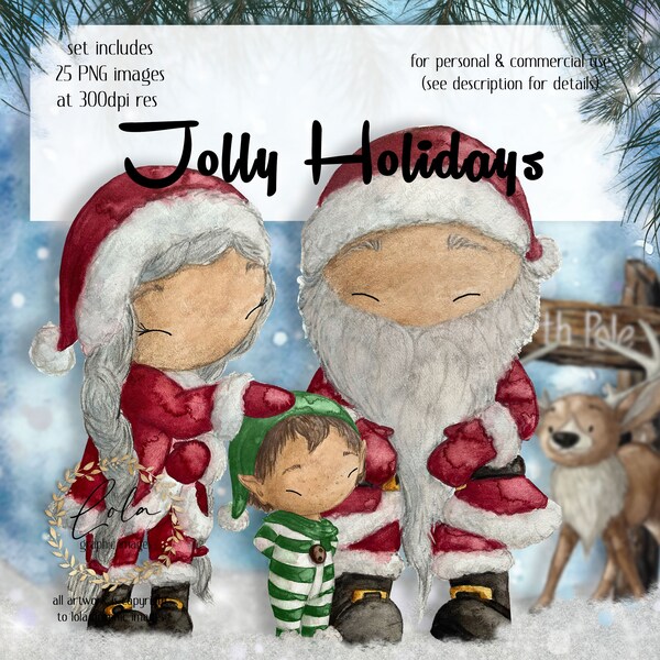 Elf Clipart - Etsy