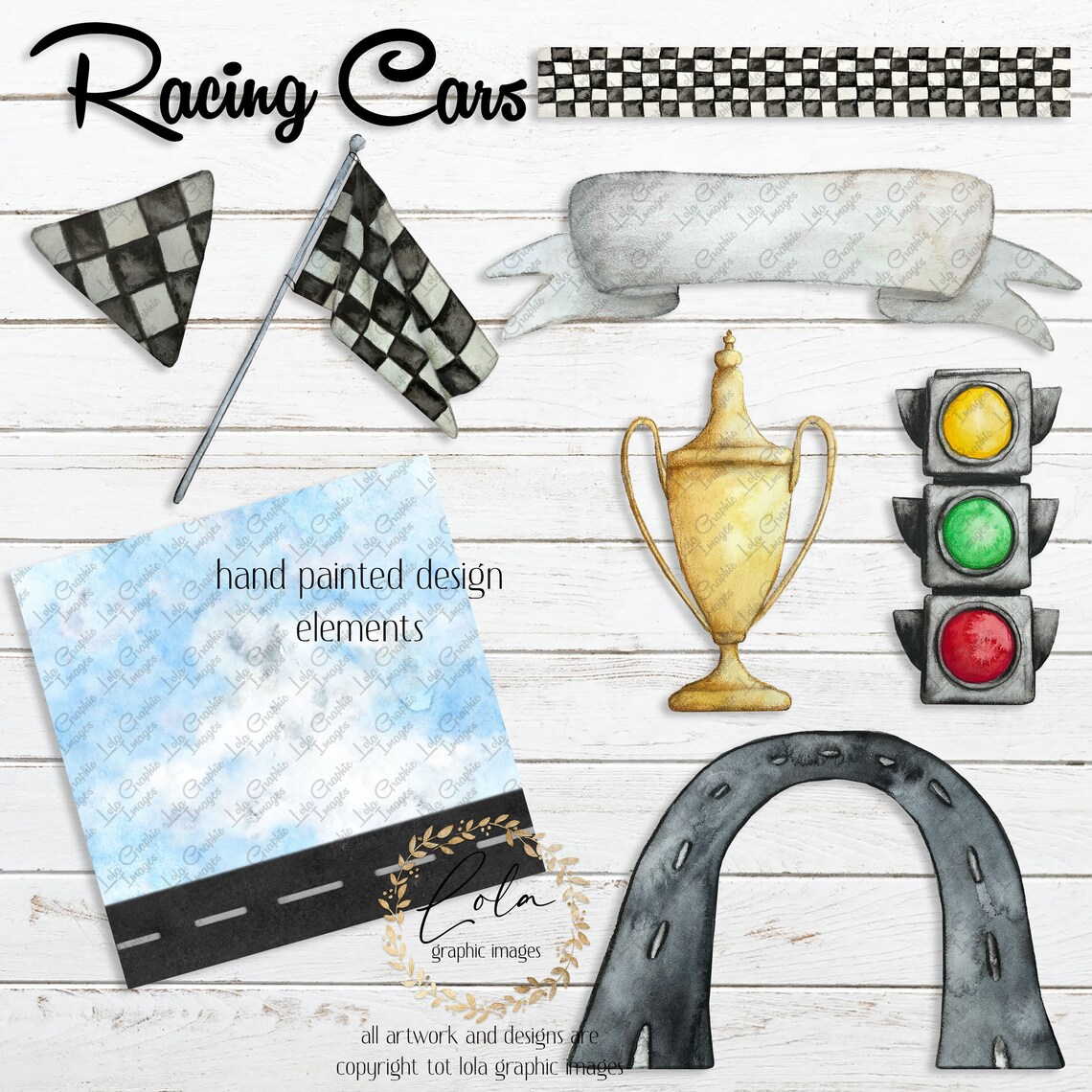Cute Racing Car Clipart Formula 1 Graphics Cars Clipart | Etsy UK