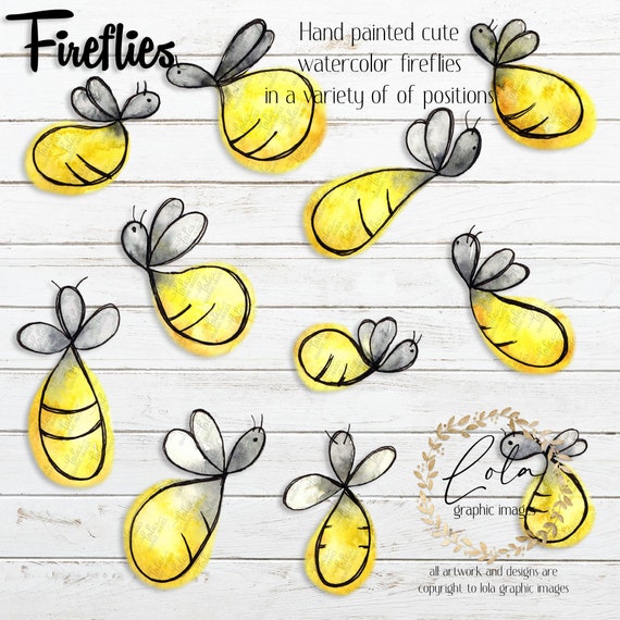 Cute Lightning Bug Clipart