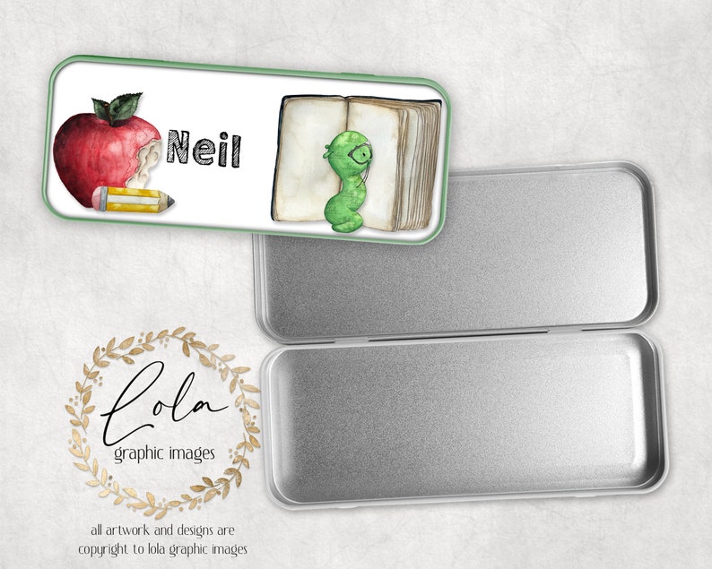 Watercolor Bookworm Clipart Back to School Images Teacher - Etsy