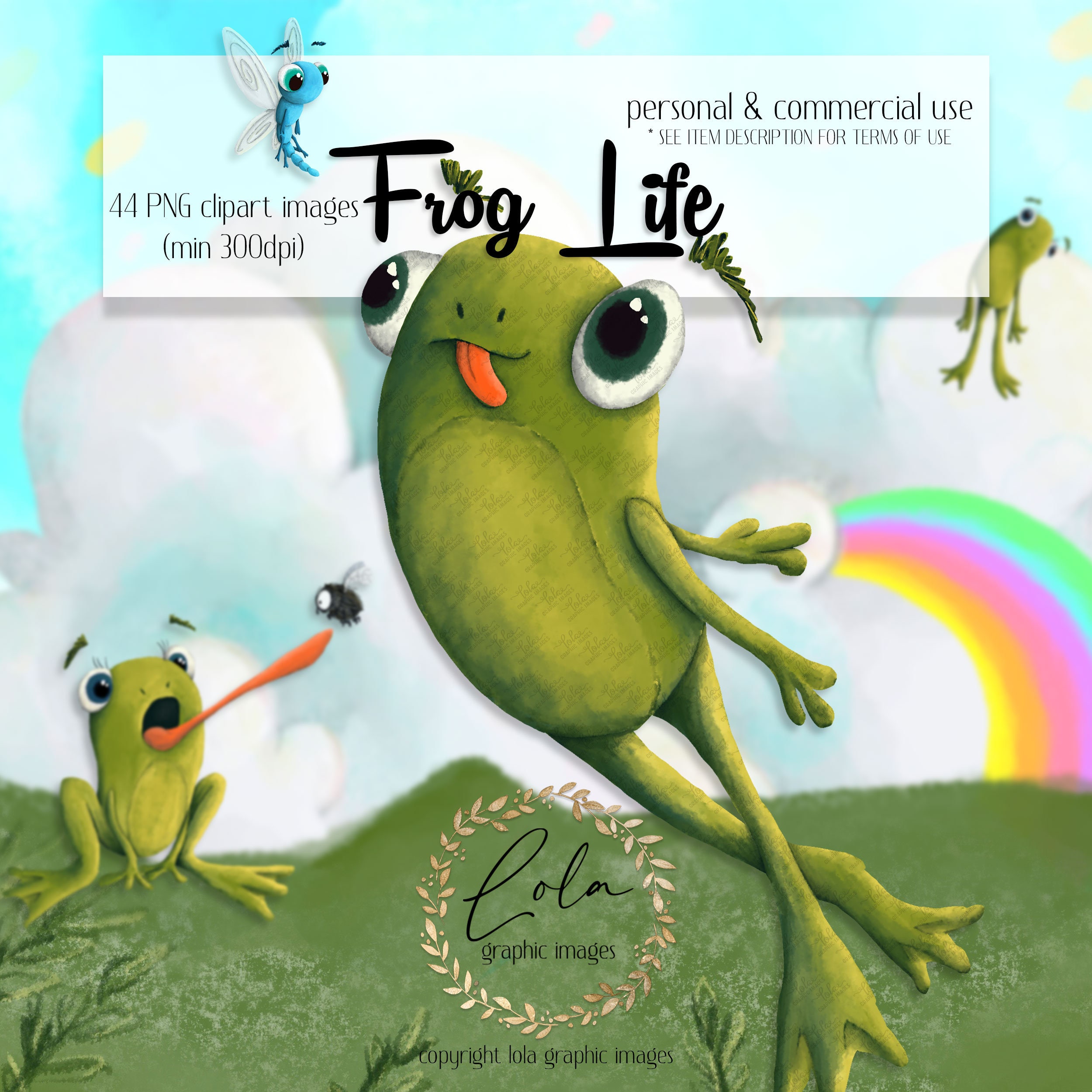 Tadpole To Frog Clipart Eating