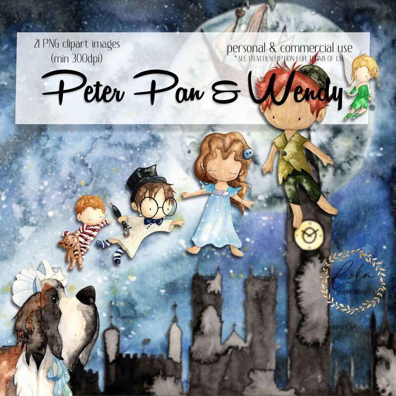 Peter Pan Poster - Etsy
