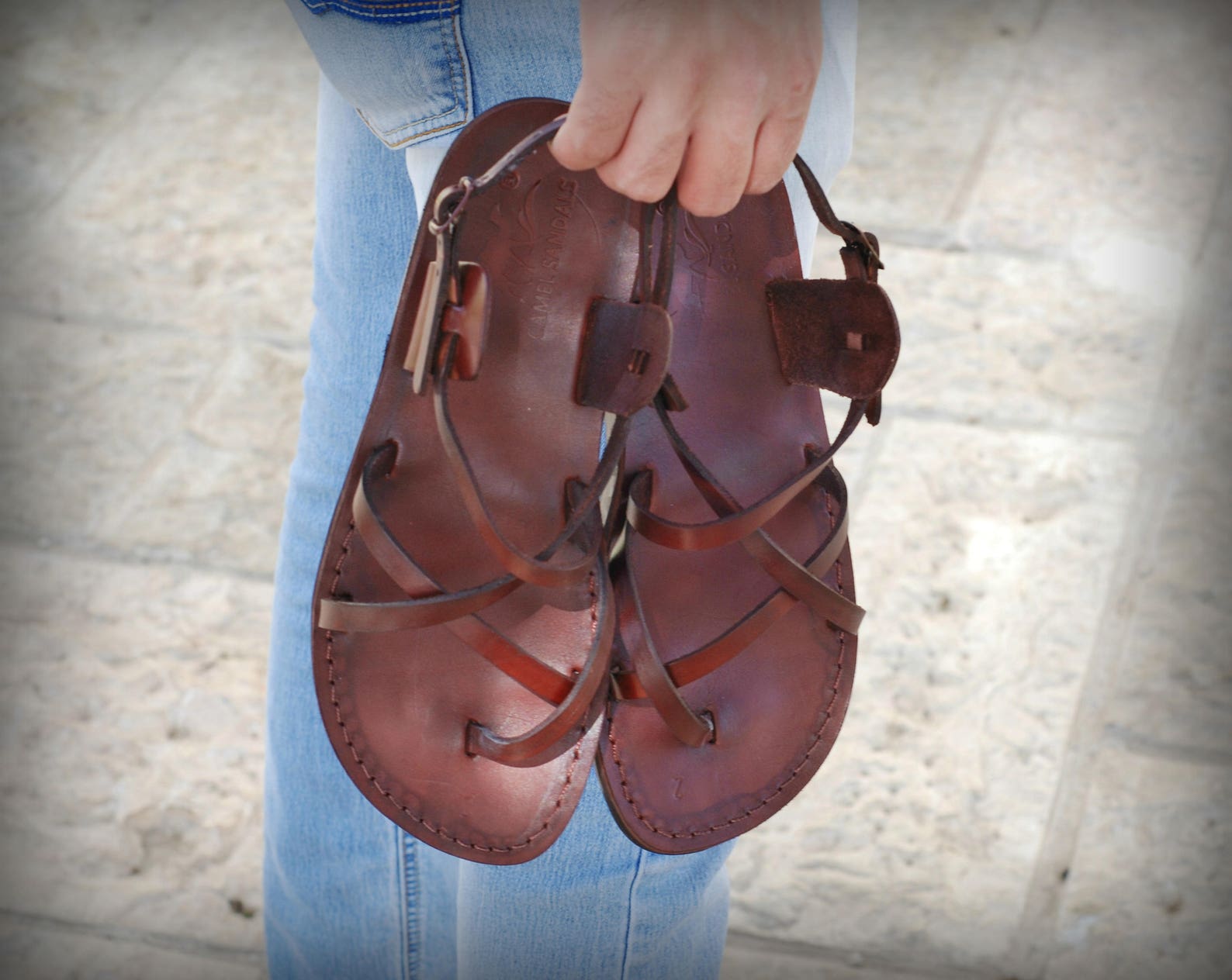 Man Gladiator Sandal Leather Sandals Greek Sandals Jesus - Etsy