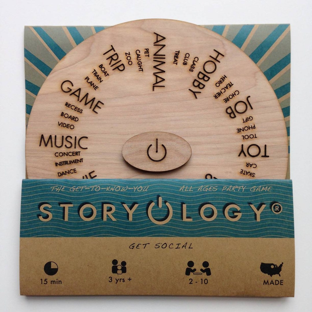 Storyology® - a Unique Wooden Story / Memory Sharing Game Fun for ...