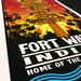 Fort Wayne, Indiana: Home of the Three Rivers Print - Etsy