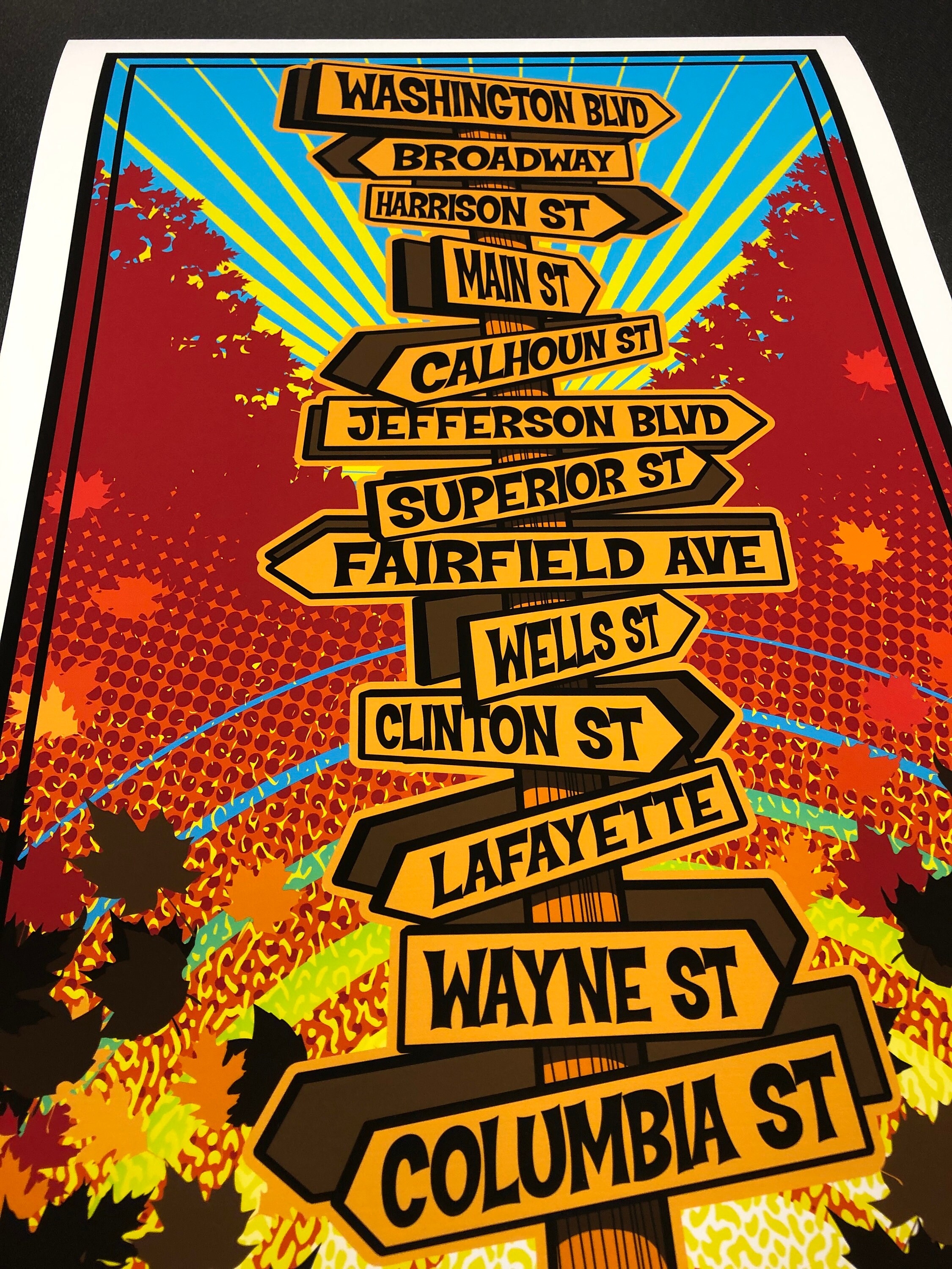 Fort Wayne Indiana: Home of the Three Rivers Print - Etsy