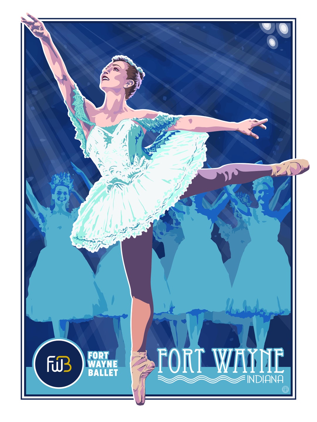 Fort Wayne Ballet 18x24 Print - Etsy