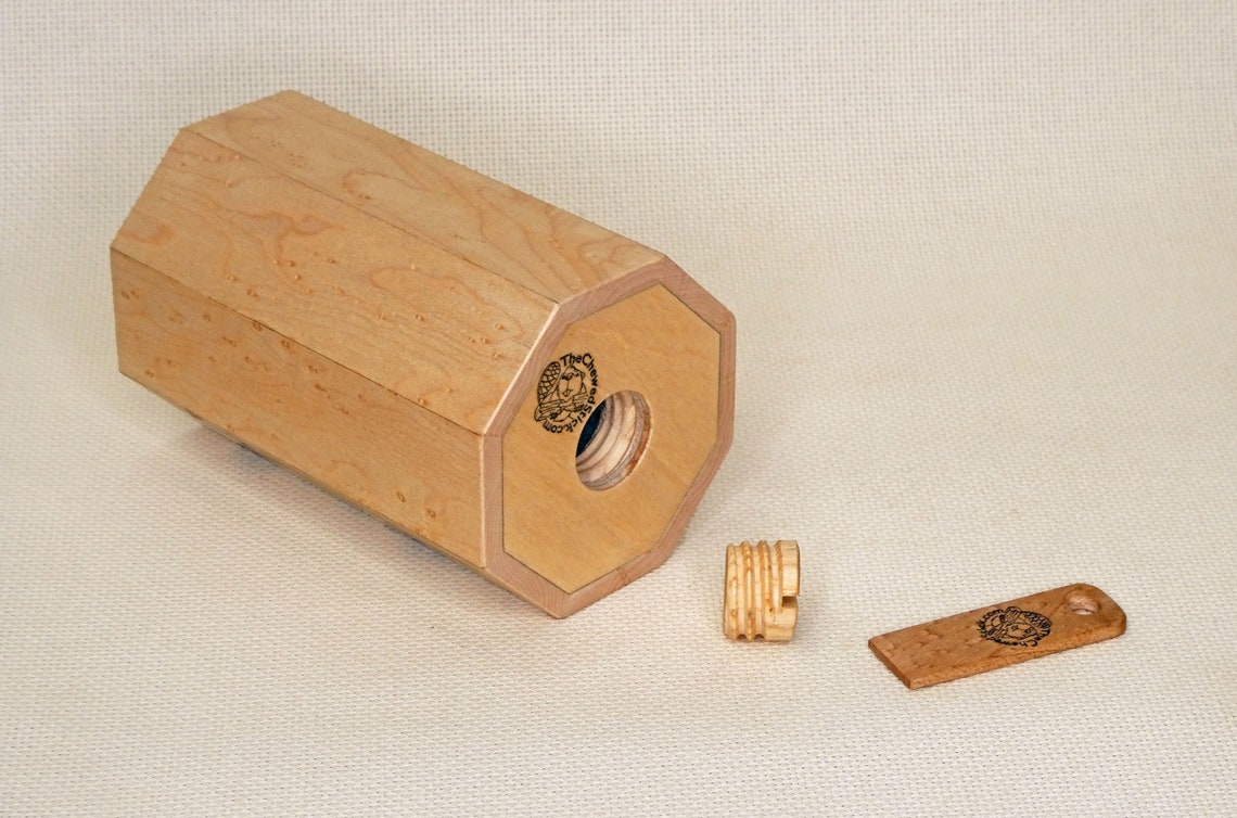 Handcrafted Wooden Salt Carton - Etsy