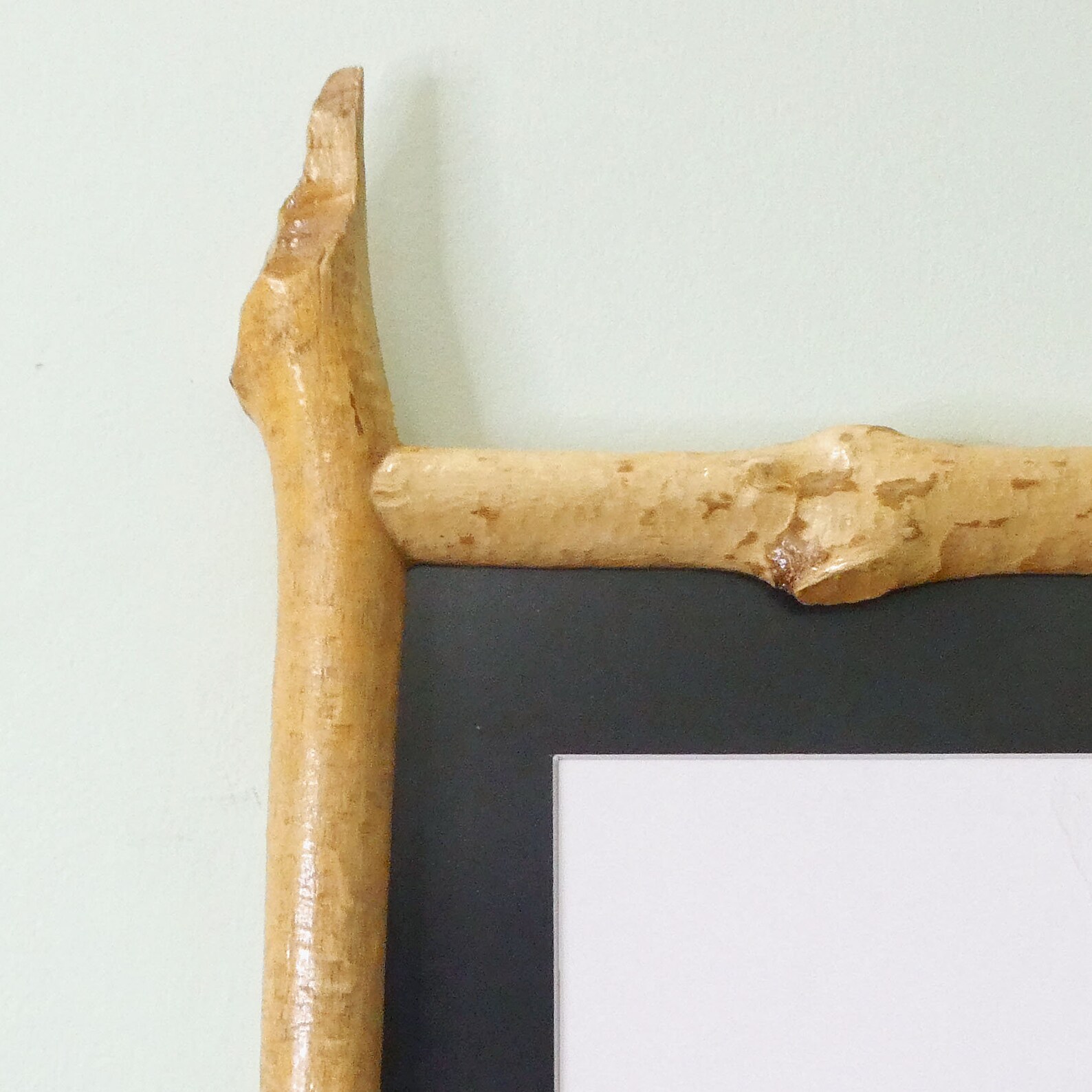 8 X 10 Picture Frame Made From Beaver-chewed Sticks - Etsy