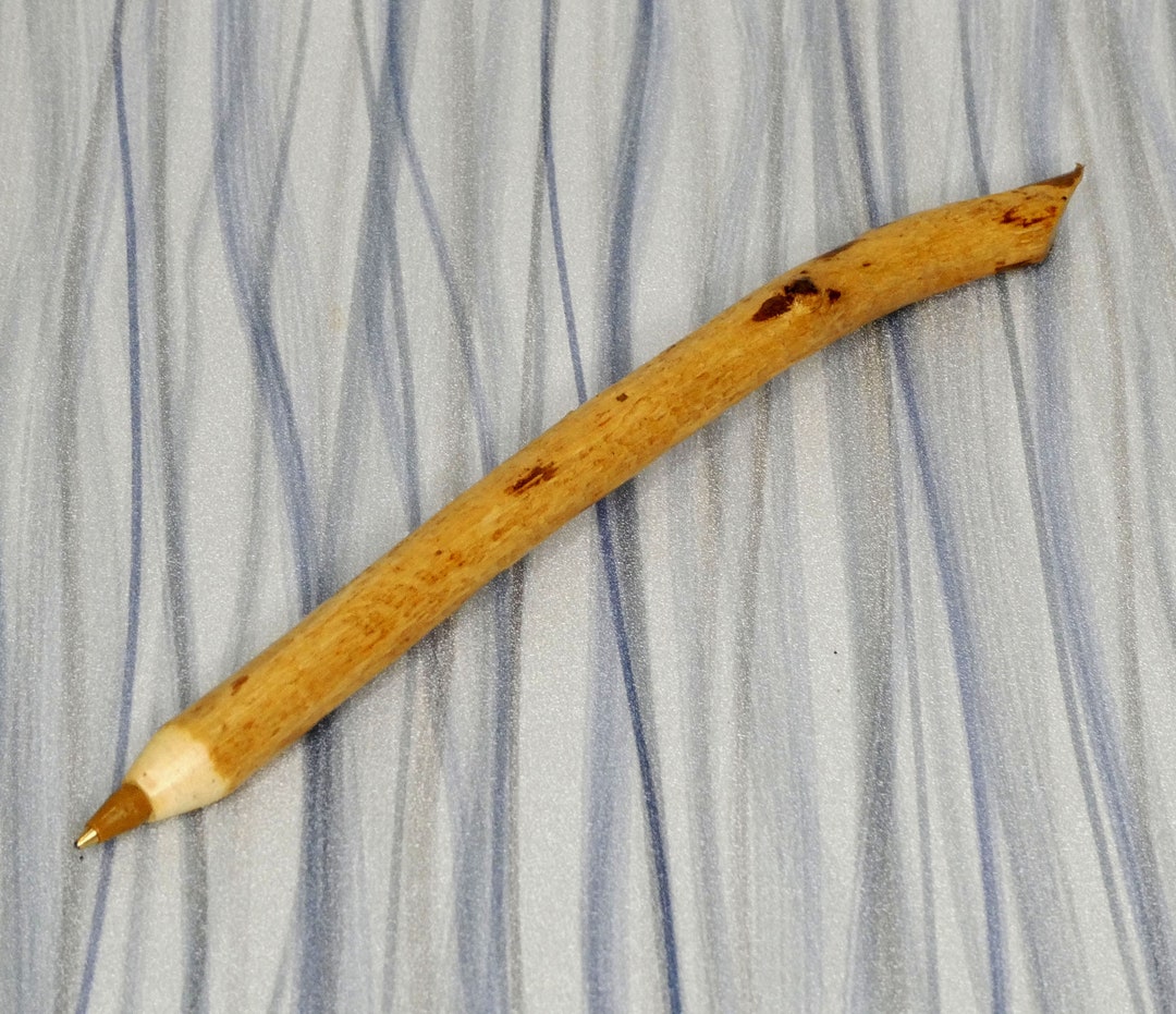 Pen Made From a Beaver-chewed Stick - Etsy Canada