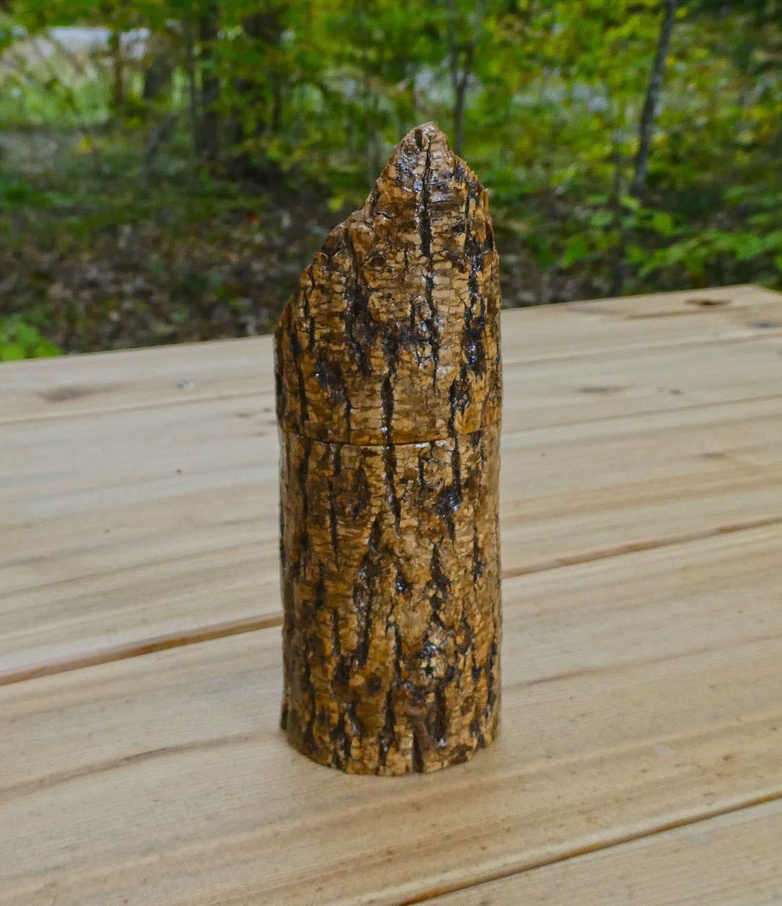 Small Box Made From a Beaver-chewed Log - Etsy