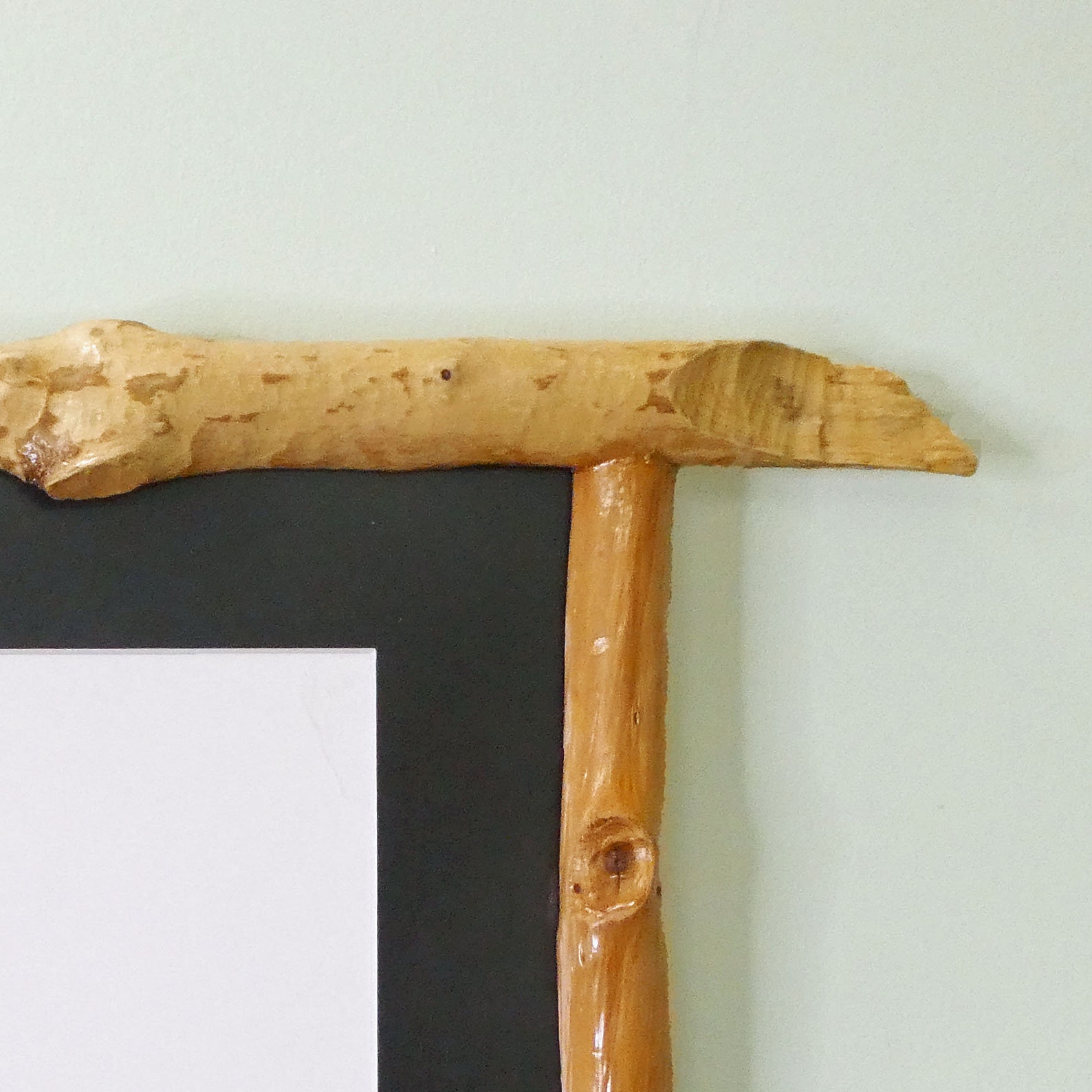 8 X 10 Picture Frame Made From Beaver-chewed Sticks - Etsy