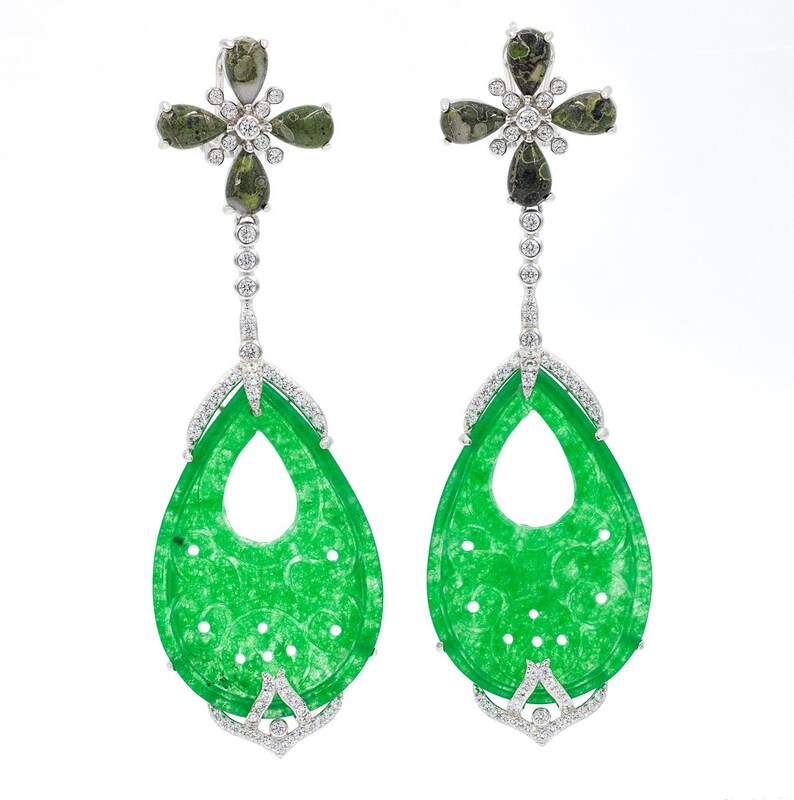 Elegant Fancy Red Carpet Drop Earrings - Etsy