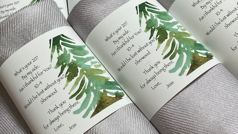 Pine Forest Tag for Pashmina. Pine Forest Design Tags. to Have - Etsy