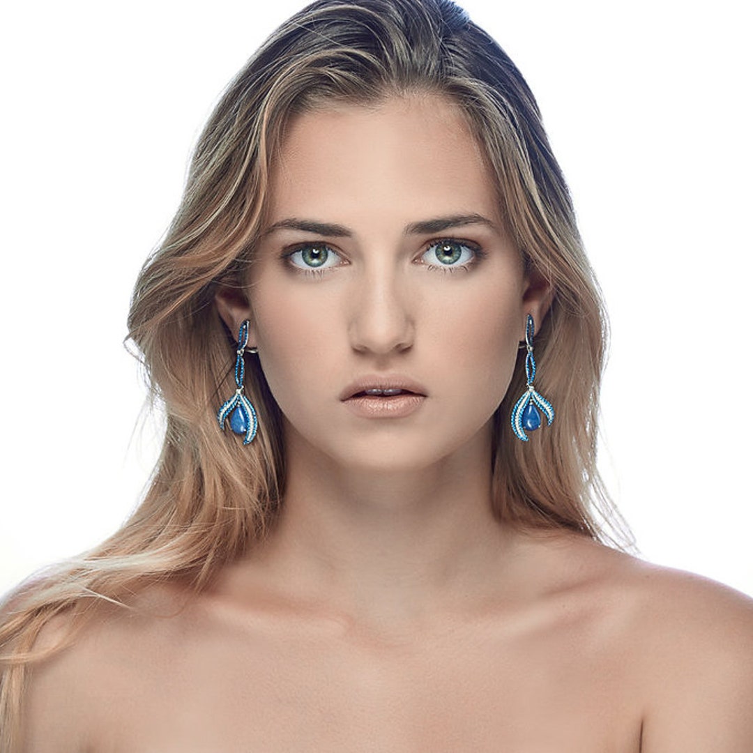Elegant Fancy Red Carpet Drop Earrings - Etsy