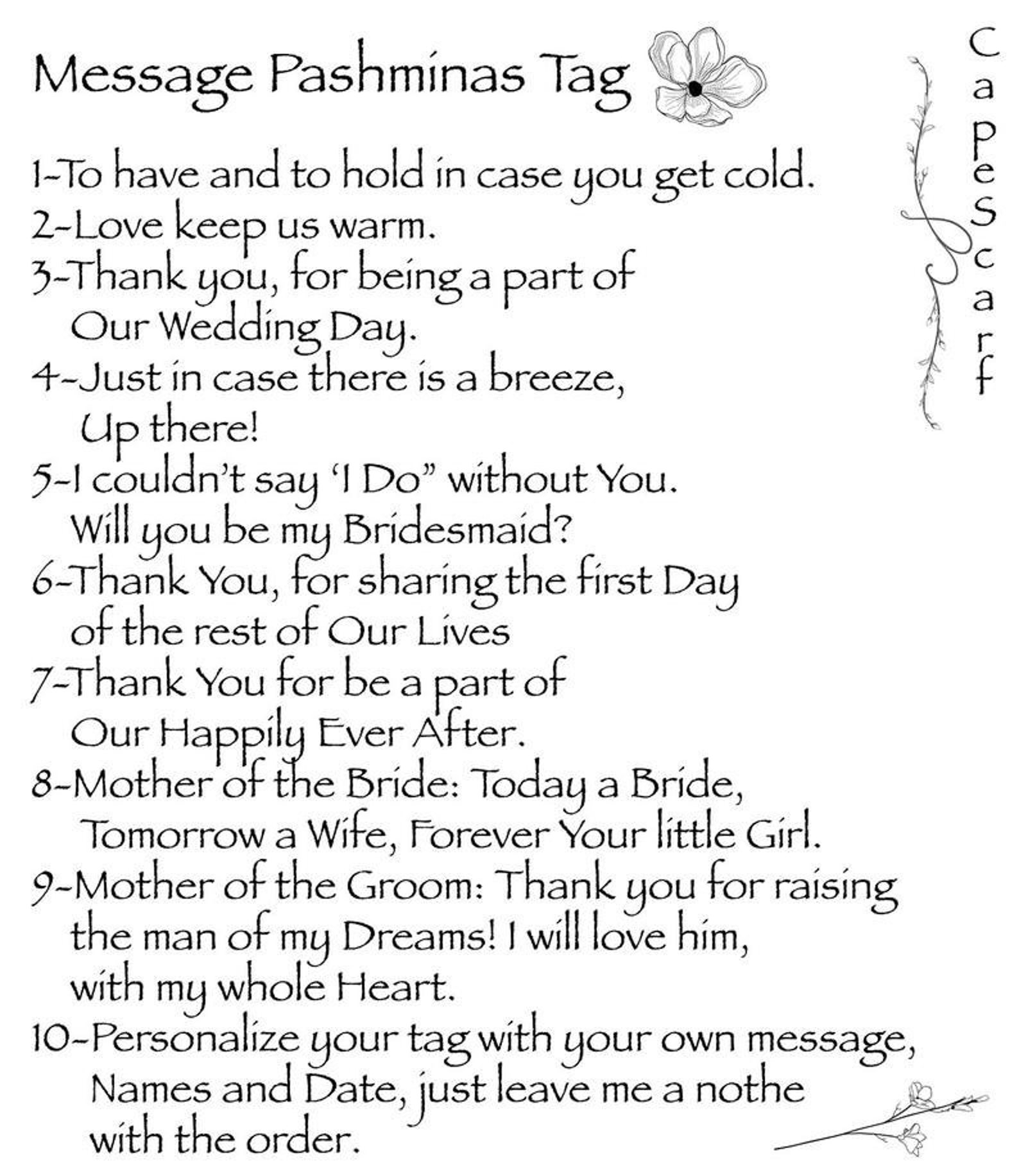 Pine Forest Tag for Pashmina. Pine Forest Design Tags. to Have - Etsy