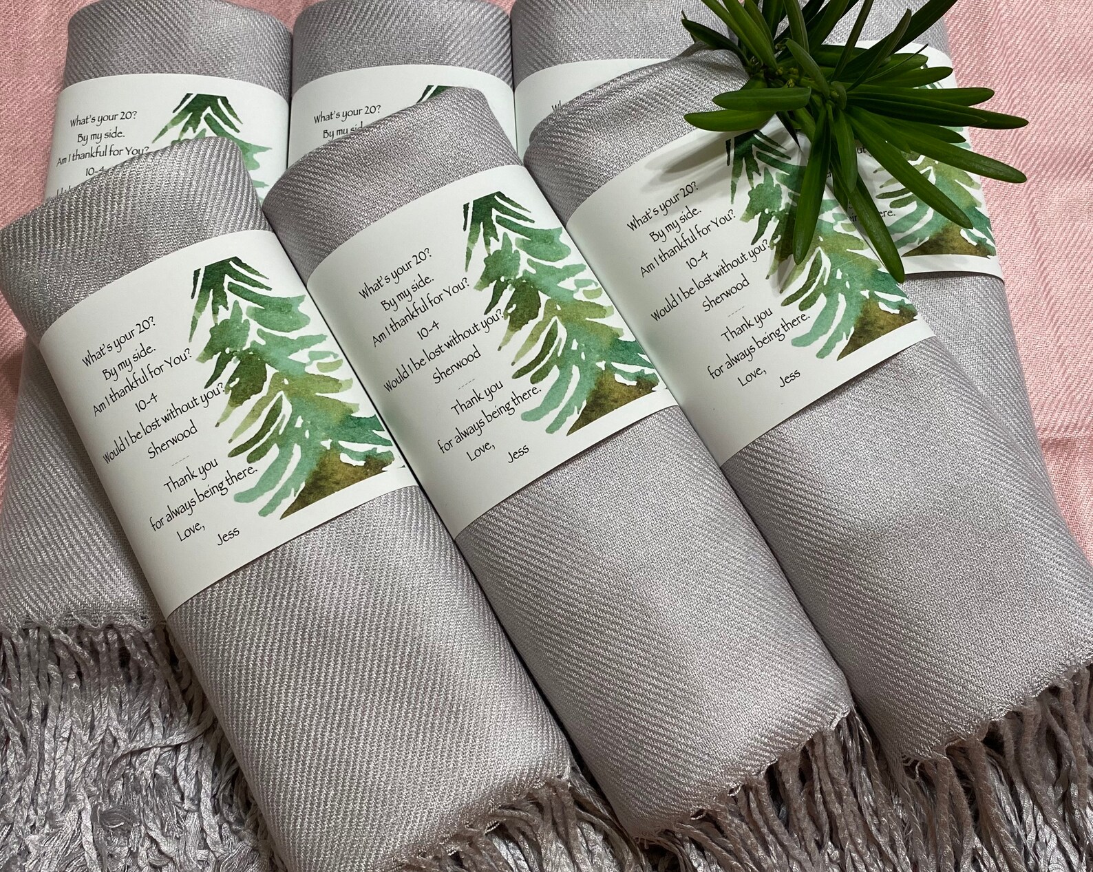 Pine Forest Tag for Pashmina. Pine Forest Design Tags. to Have - Etsy