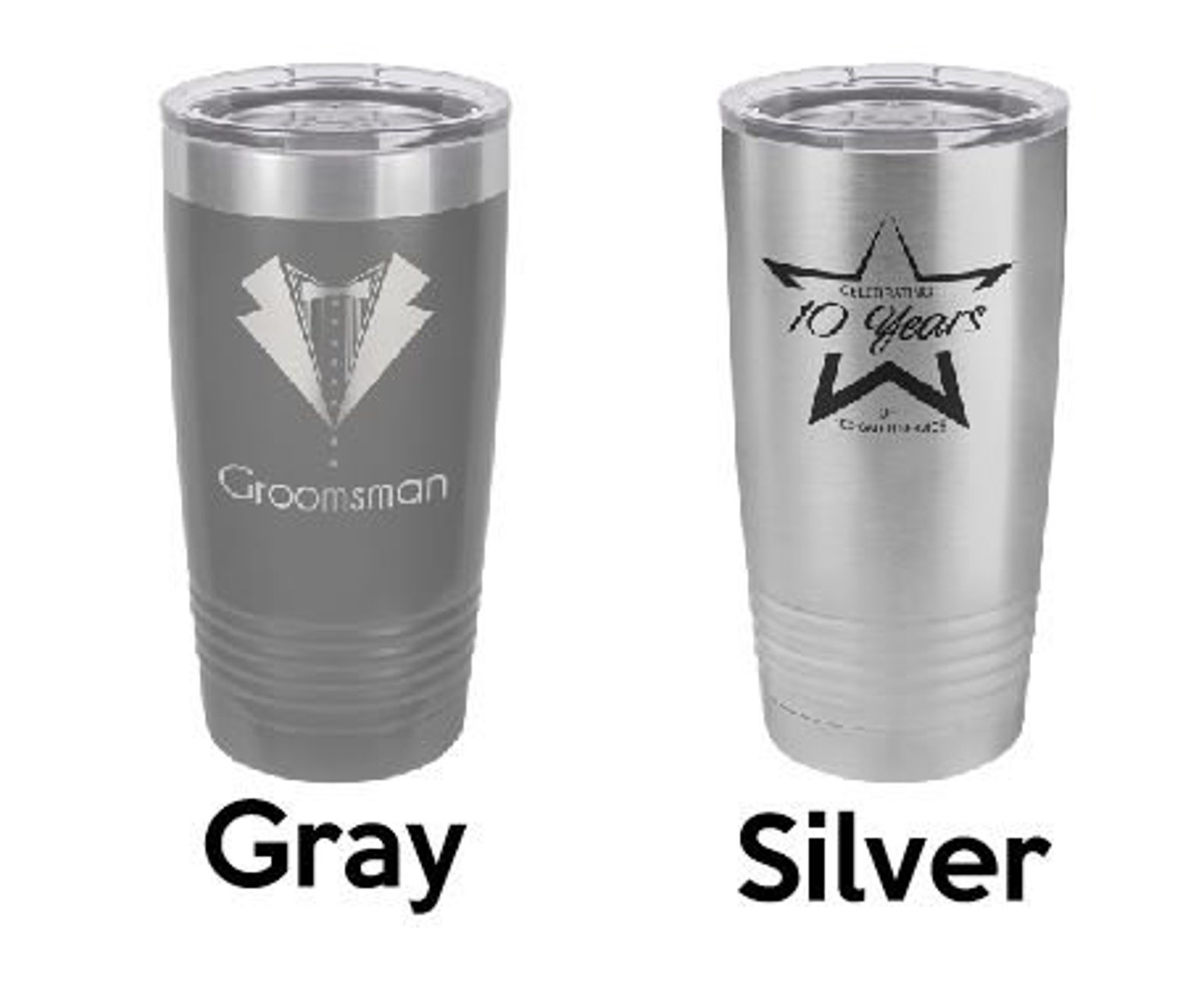 Custom Engraved Stainless Steel 20 Oz. Tumbler - Etsy