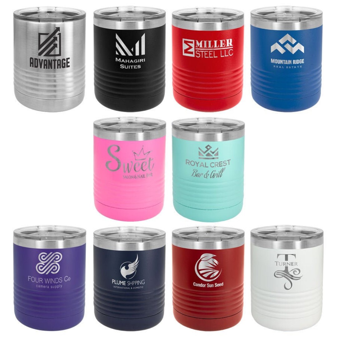 Custom Engraved Stainless Steel 10 Oz. Tumbler - Etsy