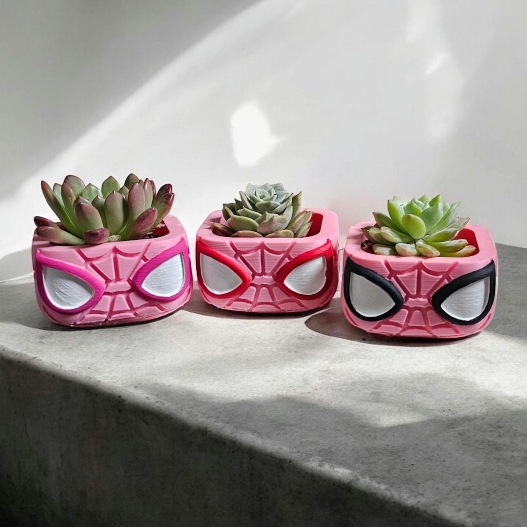 Pink Spiderman Funko Planter - Etsy