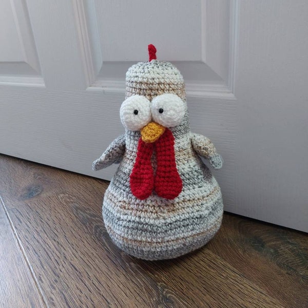Crochet Chicken Door Stop - Etsy