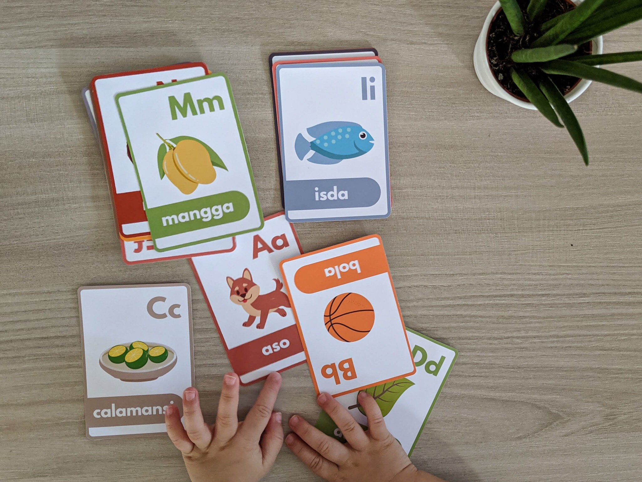 Tagalog Flashcards - Filipino Alphabet (digital Print) - Etsy