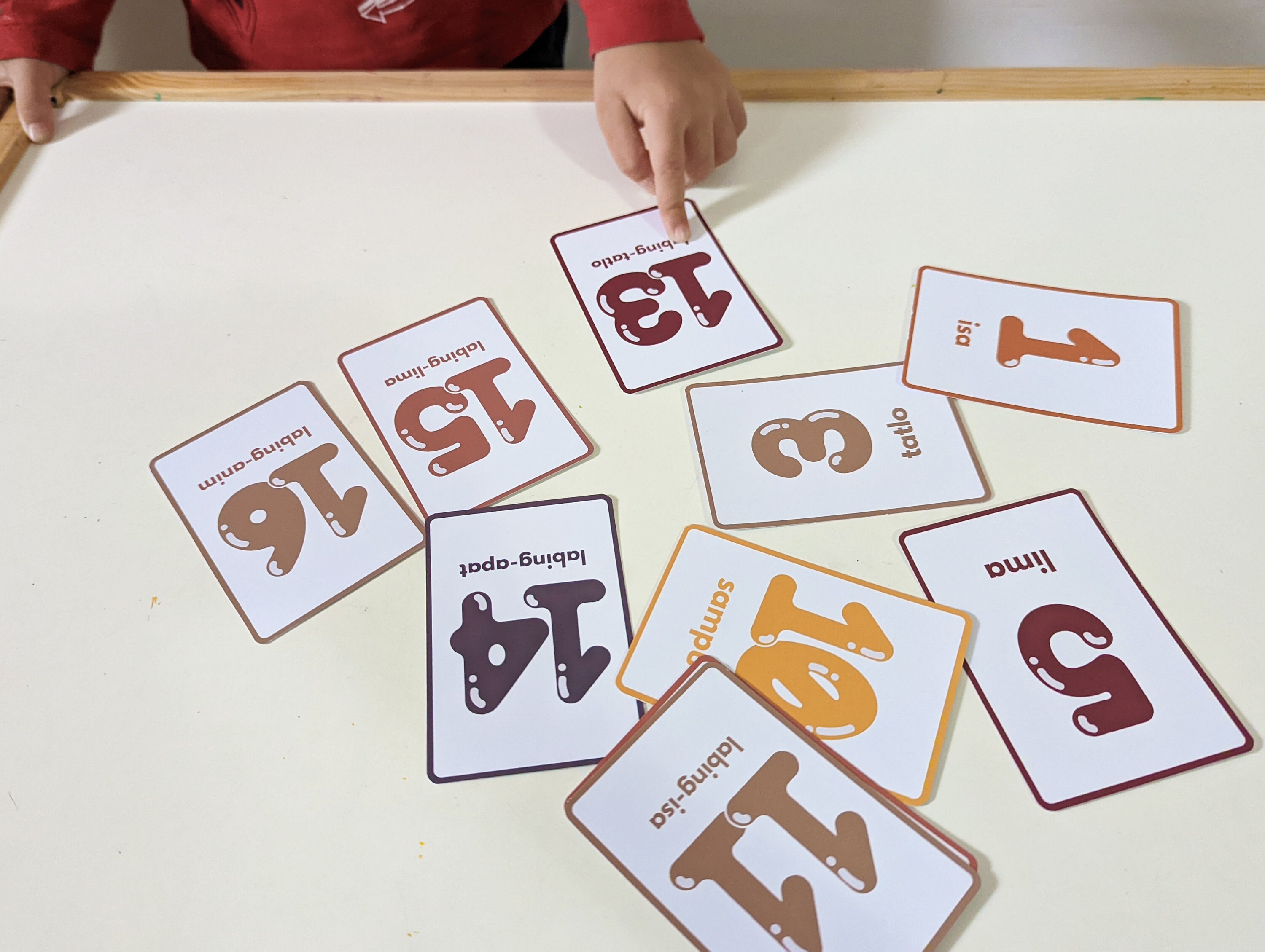 Tagalog Flashcards - Numbers (digital Print) - Etsy