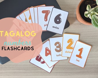 Tagalog Flashcards - Filipino Alphabet (digital Print) - Etsy