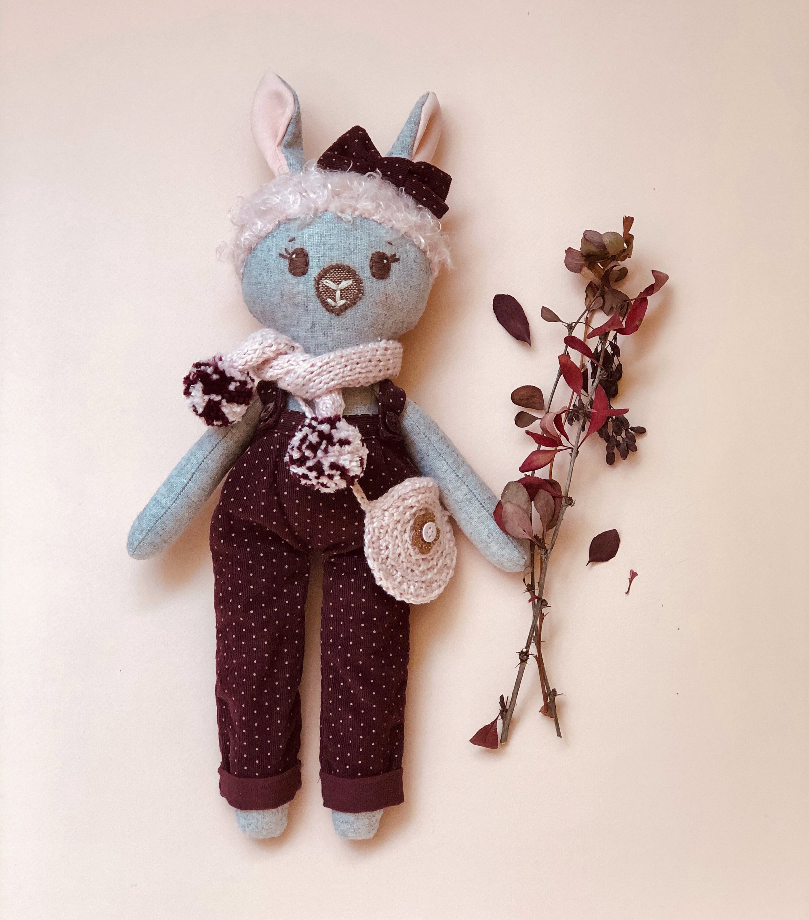 Llama Soft Toyhandmade Llama Toy Rag Doll Heirloom Llama - Etsy